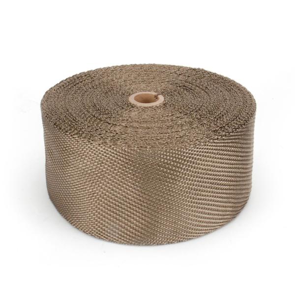 商品名: Titanium Exhaust Wrap - 4" x 100 ft - TITANIUM Design Engineering Titanium Exhaust Heat Wrap with Lava Rock Technol...