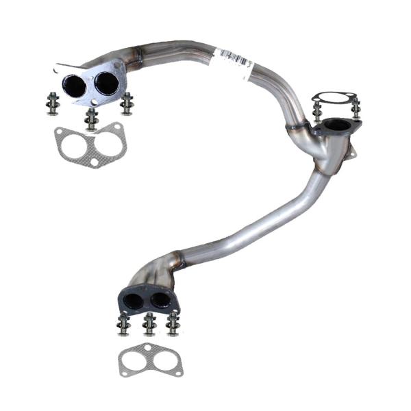 商品名:  Northeastern Exhaust | Stainless Steel Front Y-Pipe with bolts Compatible with Saab 9-2X 2005 and Subaru Baja 2003...