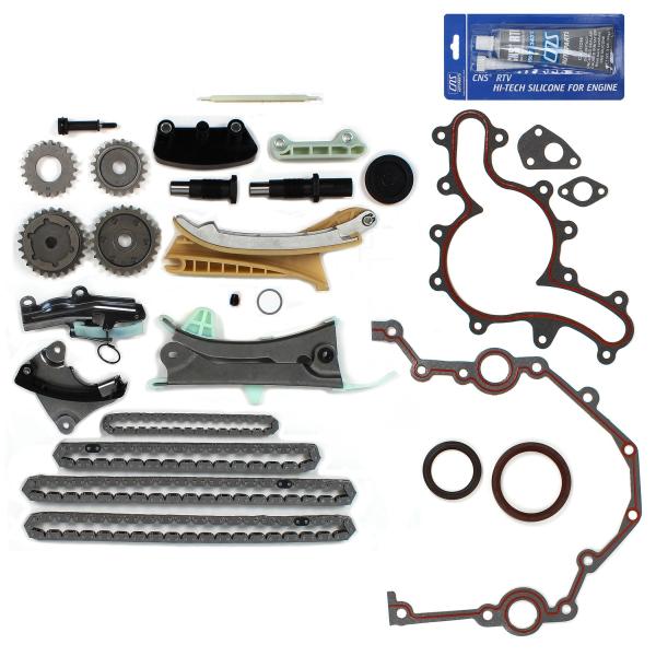 商品名: CNS Timing Chain Kit, Cover Gasket Set, Front Oil Seal Compatible with 97-11 Ford/Mazda/Mercury 4.0L (4015cc/245cid...