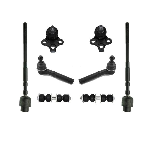 商品名:  PartsW - 8 Pcs New Front Suspension Kit for Chevrolet Cavalier 1997-2005/ Pontiac Sunfire 1997-2005 / w/Stamped St...