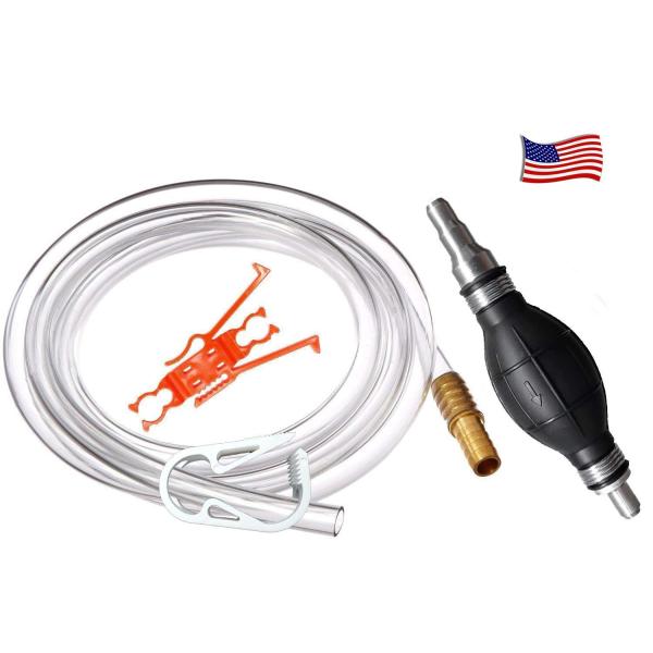 商品名: Siphon Pro 9フィート。 Siphon Pro 9' ブラック Siphon Pro GasTapper Fuel Transfer Pump - Gas Siphon Pro Pump for Gasoline, Oi...