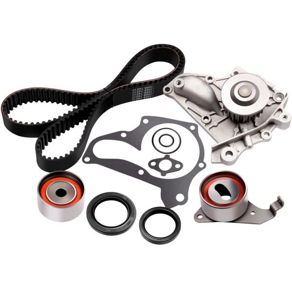 商品名: タイミングベルトウォーターポンプキット、ECCPP TBK138WP 1987-2001 トヨタ カムリ セリカ ソララ 2.0L 2.2L タイミングベルトウォーターポンプ テンショナー 3SFE 5SFE Timing Bel...