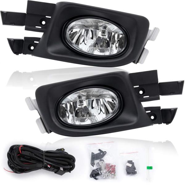 商品名: RP Remarkable Power FL7052 2003-2005 Accord 4Dr クリアフォグライトキット RP Remarkable Power, FL7052 Fit For 2003-2005 Accord 4...