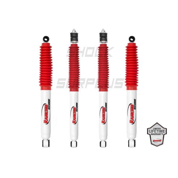 商品名:  Rancho RS55042 RS55254 RS5000X Series Set of Front &amp; Rear Shocks fits 2005 2016 F250 Super Duty 4WD - Improved...