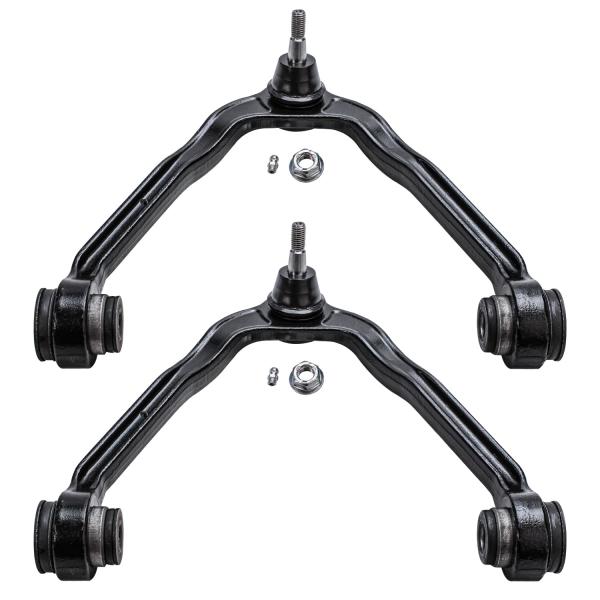 商品名: デトロイト車軸 - フロントサスペンションキット K80942 2 Piece K80826-DA x2 Detroit Axle - 2pc Front Upper Control Arms for Chevy Silverad...