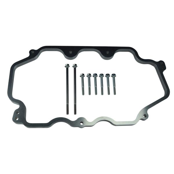 商品名: ICT ビレットインテークマニホールド プレナムスペーサー ライザー 4.6L 4V ビレット コブラ マスタング マッハ 551318に対応 ICT Billet Intake Manifold Plenum Spacer Ri...