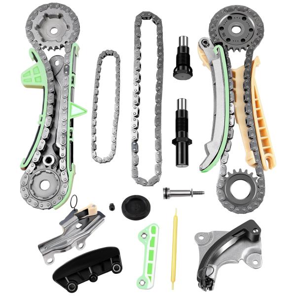 商品名:  ECCPP Engine Timing Chain Kit Gears fits for 1997-2009 4.0L SOHC V6 for ford for Mazda Mercuryブランド: ECCPP高さ: 33.6c...