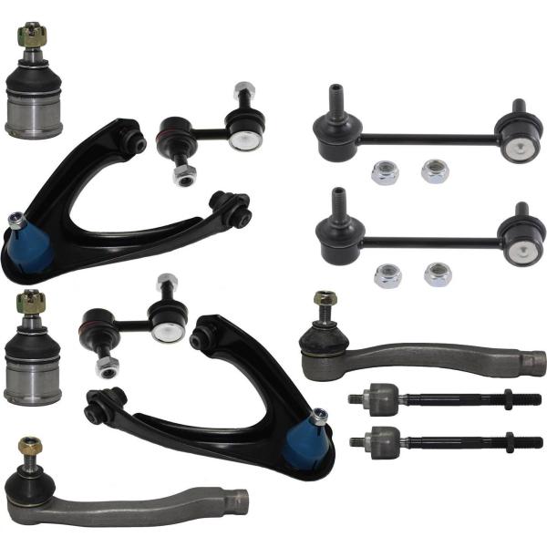 商品名:  PartsW - 12 Pc Suspension Kit - Front Upper Control Arms, Front &amp; Rear Sway Bar Stabilizer Links, Front Inner ...