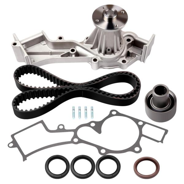 商品名: ECCPP タイミングベルト ウォーターポンプキット 1996-2004 Frontier Xterra Pathfinder Infiniti QX4 3.3L V6 SOHC 12 Valve VG33E VG33ER エンジ...