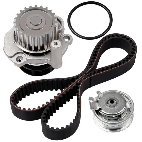 商品名: タイミングベルトウォーターポンプキット ECCPP 1998-2005 フォルクスワーゲン ジェッタ ゴルフビートル 2.0L L4 SOHC 8バルブエンジン用 コード AEG AVH AZG BEV。 ECCPP Timing...