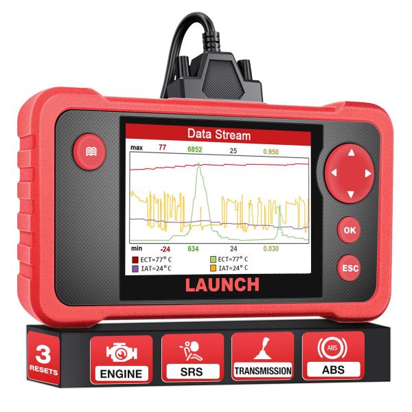 商品名: Launch Creaderエンジン/ABS/Srs/トランスミッション自動車コードリーダー Obd2 Eobdスキャナ LAUNCH CRP123 V2.0 Elite OBD2 Scanner, 2025 New Engine...