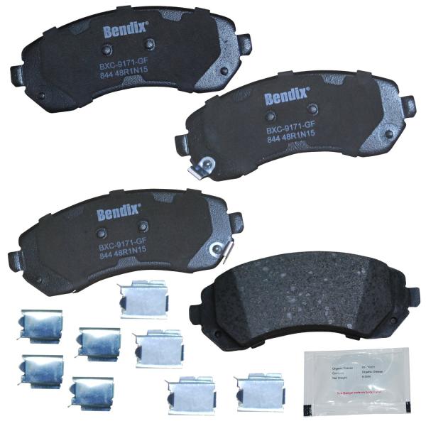 商品名: BENDIX〓 プレミアム銅不使用 CFC844 Bendix Priority1 CFC844 Disc Brake Pad Set Ceramic for Select Models Buick Rendezvous Vent...