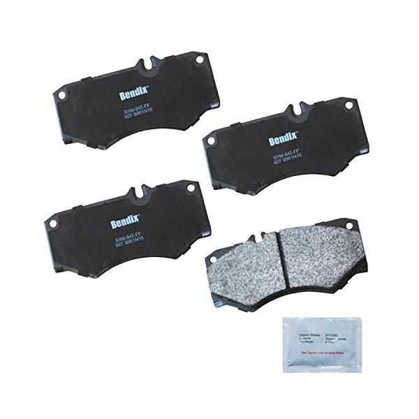 商品名: Bendix プレミアム 銅フリー CFM927 セミメタリック ブレーキパッド(フロント) Bendix Priority1 CFM927 Semi-Metallic Front Brake Pads for Mercedes-...