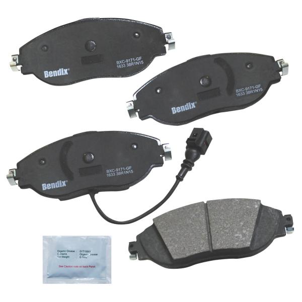 商品名: Bendix プレミアム銅フリー CFC1633 セラミックブレーキパッド(フロント) Bendix Priority1 CFC1633 Ceramic Front Brake Pads for Select Models Aud...