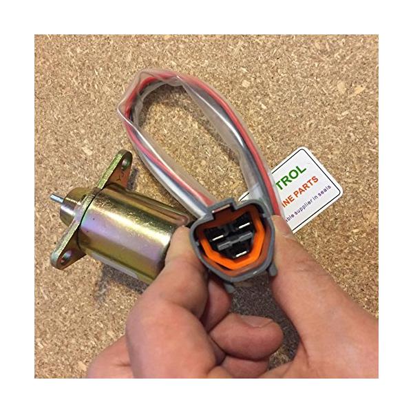 商品名:  119653-77950 YM119653-77950 Fuel Shutdown Shut Off Solenoid for Yanmar Kubota John Deere Tractorブランド: MOTTROL商品番号:...