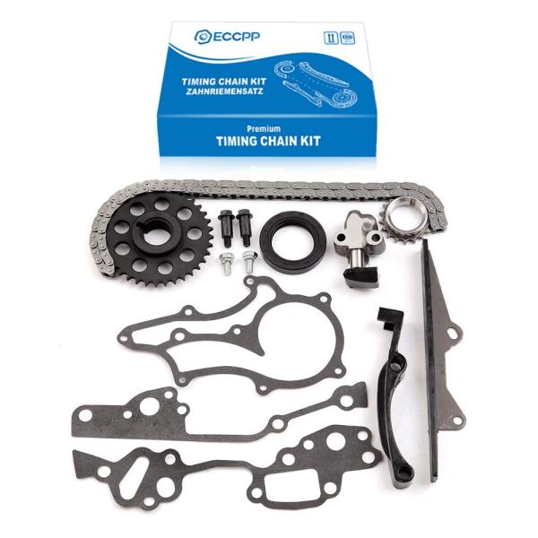 商品名: ECCPP タイミングチェーンギアキットセット 1985-1995 トヨタ 22R 22RE ピックアップ 4Runner 2.4L 9-4148S用 ECCPP Timing Chain Gear Kit Set fits fo...
