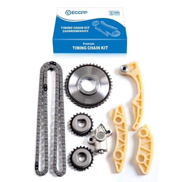 商品名: ECCPP タイミングチェーンキット 2002 2005年 シボレー キャバリエ クラシック コバルト HHR マリブ用 2.4L 2.0L 2.2L 9-4202S ECCPP Engine Timing Chain Kit f...