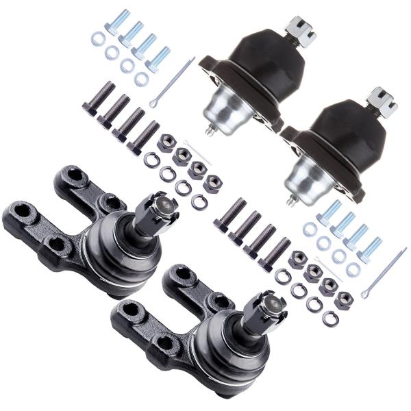 商品名: ECCPP サスペンションキット フロント下部アッパーボールジョイント 日産ピックアップ/720/D21/Pathfinder 4WD 1983-1997用 ECCPP 4PCs Suspension Kit Front Lowe...