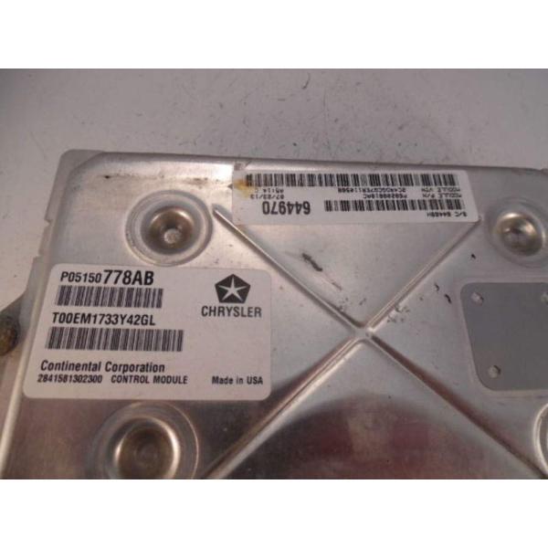 商品名:  Chrysler 14 Avenger 200 P05150778AB Computer Brain Engine Control ECU ECM Module K6393ブランド: Chrysler商品番号: ◆新品・未使用【...