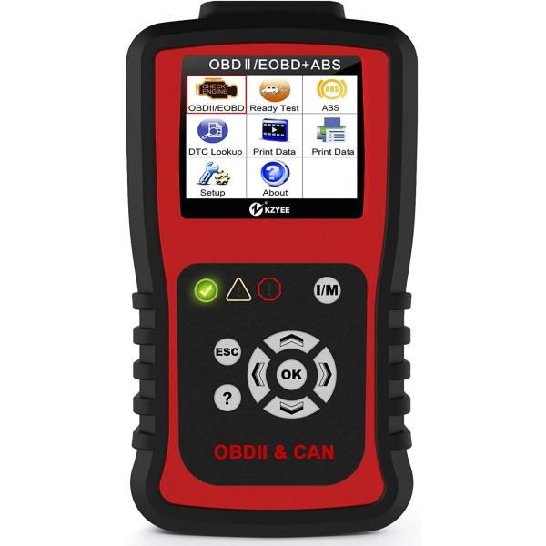 商品名: KZYEE KC401 OBD2 スキャナー ABSコードリーダー エンジンライト 自動車エンジン故障コードリーダー スキャンツール 診断ツール 回路トレーサー&amp;アナライザー KZYEE KC401 OBD2 Scanne...