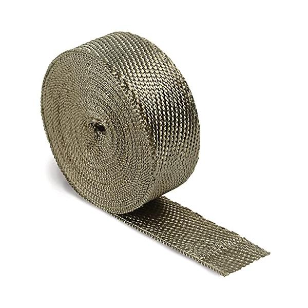 商品名: Design Engineering 10098 チタン 2インチ x 50フィート エキゾーストヒートラップキット LRテクノロジー Design Engineering Titanium Exhaust Heat Wrap w...