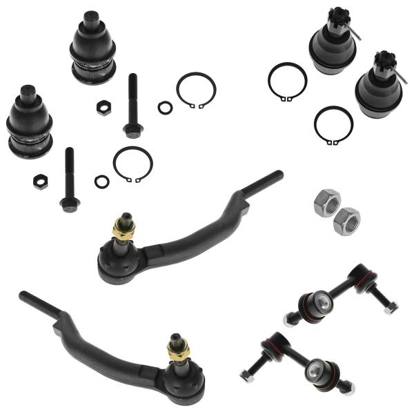 商品名:  TRQ Front Steering &amp; Suspension Kit Ball Joint Sway Bar Stabilizer Link Tie Rod Compatible with Chevrolet GMC ...
