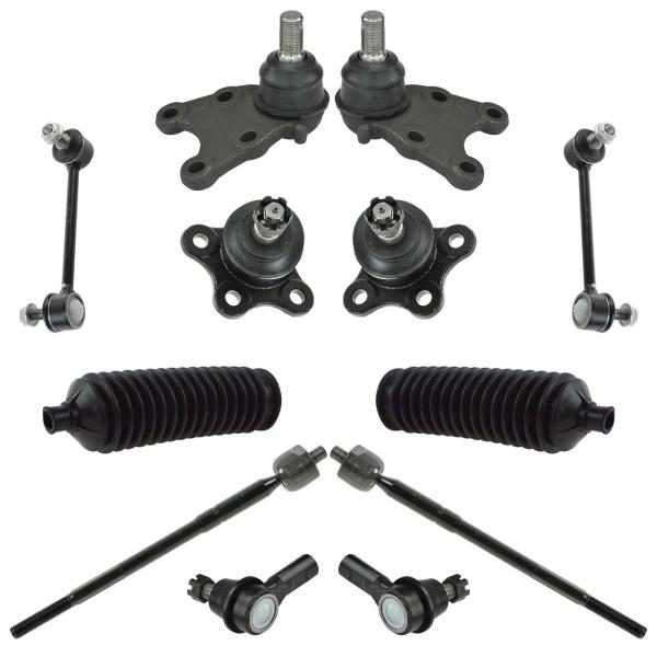 商品名: 12ピース ステアリング&amp;サスペンション フロント LH RH キットセット ホンダいすゞ用 TRQ Front Steering &amp; Suspension Kit Ball Joint Steering Rack...