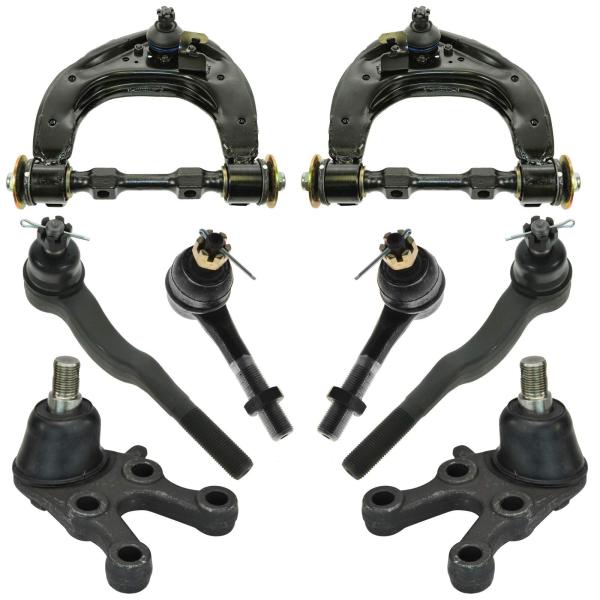 商品名: ステアリング&amp;サスペンションキット8点セット 三菱モンテロスポーツ用 TRQ Front Steering &amp; Suspension Kit Ball Joint Control Arm with Ball Joi...