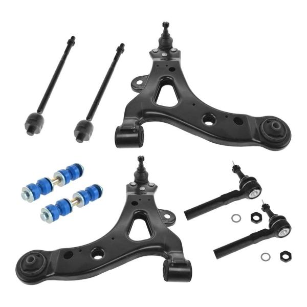 商品名:  TRQ Front Steering &amp; Suspension Kit Control Arm with Ball Joint Sway Bar Stabilizer Link Tie Rod Compatible wi...