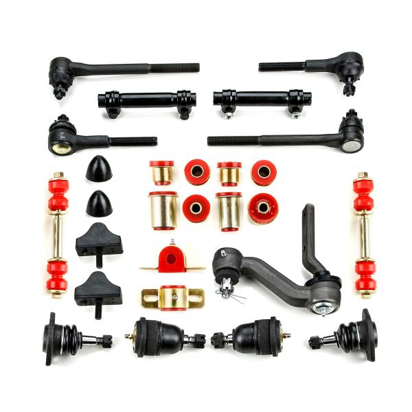 商品名:  A-RESTO-PARTS Red Polyurethane Front End Suspension Rebuild Kit Compatible with Chevrolet Camaro OEM Spec Replacem...