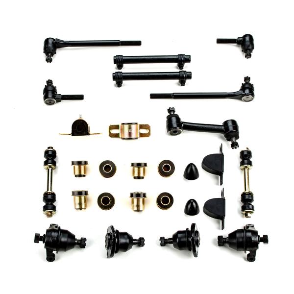 商品名:  A-Resto-Parts Black Polyurethane Front End Suspension Master Rebuild Kit With idler Arm Compatible With 1958, 1959...