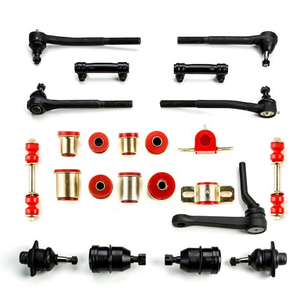 商品名:  A-RESTO-PARTS Red Polyurethane Front End Suspension Rebuild Kit Compatible with Chevrolet Camaro OEM Spec Replacem...
