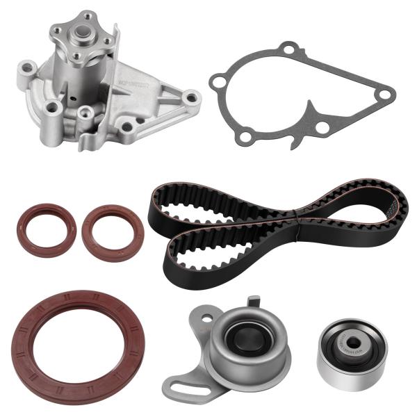 商品名: ECCPP タイミングベルト ウォーターポンプキット ヒュンダイ アクセント キア リオ DOHC G4ED 1996-2011用 ECCPP Timing Belt Kit with Water Pump Compatible ...