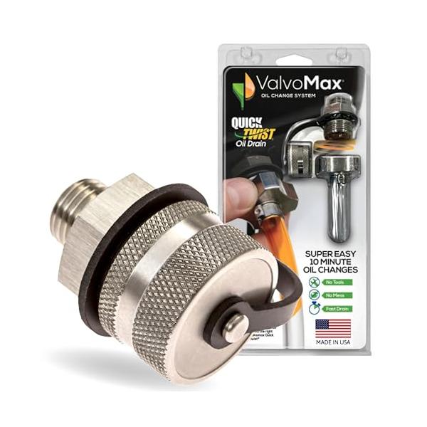 商品名: ValvoMax オイルドレインバルブ - 工具不要 散らない 高速ドレイン - M12-1.25用 ValvoMax Oil Drain Valve - Quick Twist Oil Drain Plug for DIY Oi...