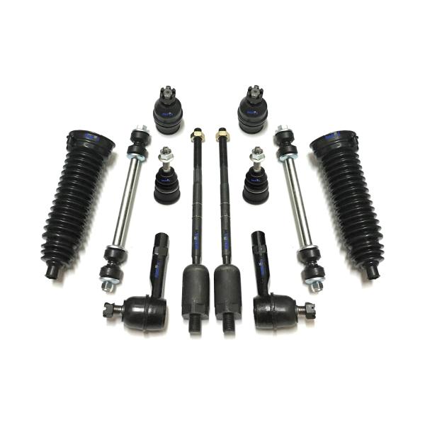 商品名:  PartsW - 12 Pc Front Suspension Kit Sway Bar End Links, Upper &amp; Lower Ball Joints, Gear Bellows, Inner &amp; O...