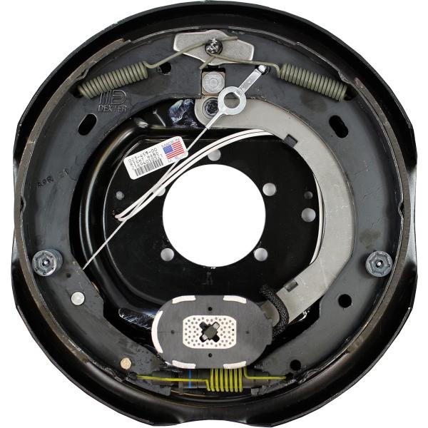 商品名: Dexter Axle K23-459-00 トレーラーブレーキアセンブリ; Dexter 12インチ x 2インチ; Nev-R-Adjust〓 CSA; 電気ドラムブレーキシステム; 5,000ポンド車軸; 右側; ブレーキ付...