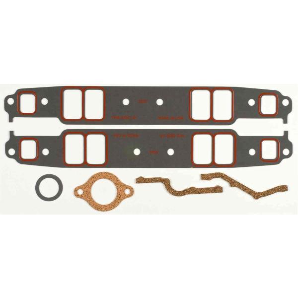 商品名:  JEGS Intake Manifold Gaskets | Fits Small Block Chevy Engines | 1.28” x 2.09” Port Size | 0.062” Thick | POZISEAL ...