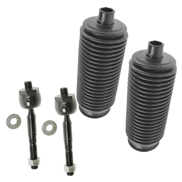 商品名:  Front Driver &amp; Passenger Side Inner Steering Kit Steering Rack &amp; Pinion Bellow Tie Rod Compatible with 200...