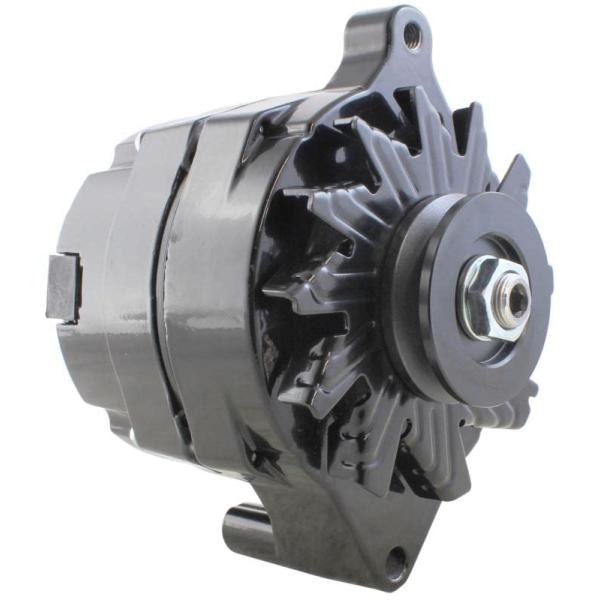 商品名: 新しいプレミアムグレードオルタネーター フォードレースカーアプリケーションに対応 1ワイヤー 140アンペア ハイ出力ブラックパウダーコーティング C5TF-10346-B C5TF-10346-G C5TF-10346-H C5...