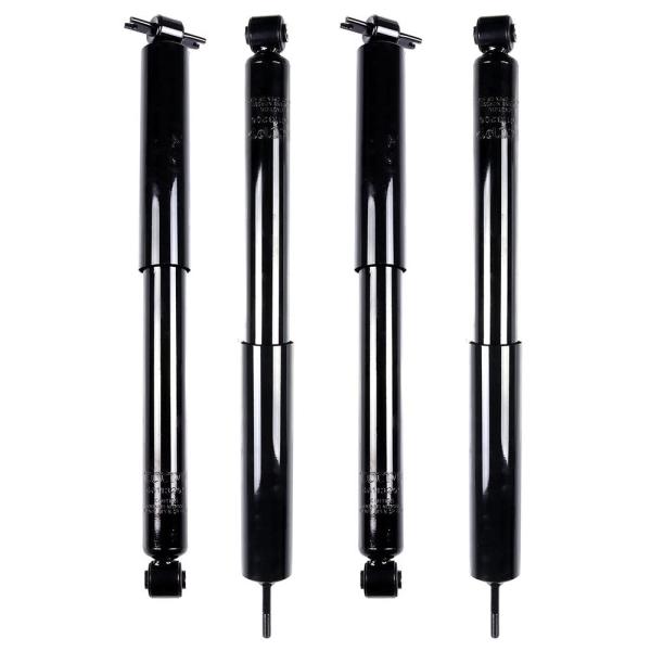 商品名: ECCPP ジープ用ショック フロントリアショックアブソーバー 2007 2008 2009 2010 Jeep Wrangler 349069 349071 オートショックセット ガスショックストラット ブラックショックセット ...