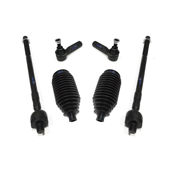 商品名:  6 Pc Front Steering Kit Inner &amp; Outer Tie Rod End, Rack &amp; Pinion Bellow Bootsブランド: PartsW重量: 3175g商品番号: 素材...
