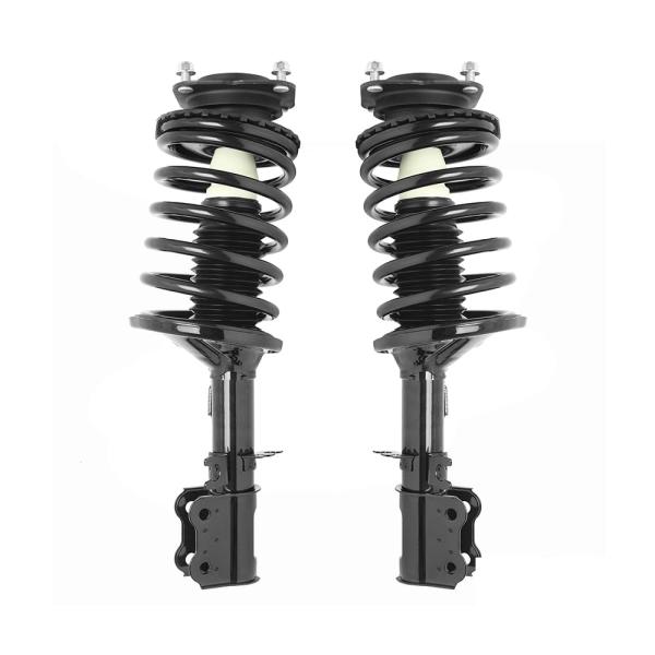 商品名:  COMPLETESTRUTS Front Quick Complete Strut Assemblies with Coil Springs Replacement for 2000-2004 Kia Spectra - Set...
