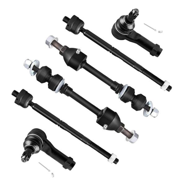 商品名:  SCITOO 6pcs Front Suspension Kit Inner Outer Tie Rod End Sway Bar End Link Replacement For 2005-2006 For Ford For ...