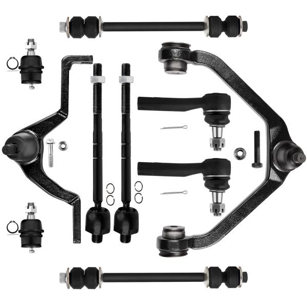 商品名:  SCITOO 10pcs Front Suspension Kit Upper Control Arm Inner Outer Tie Rod End Sway Bar Link Lower Ball Joint Fit 199...