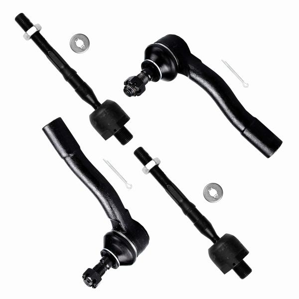 商品名:  SCITOO 4pcs Front Suspension Kit Inner Tie Rod End Outer Tie Rod End Fit 2003-2008 For Mazda 6ブランド: SCITOO高さ: 2.6c...