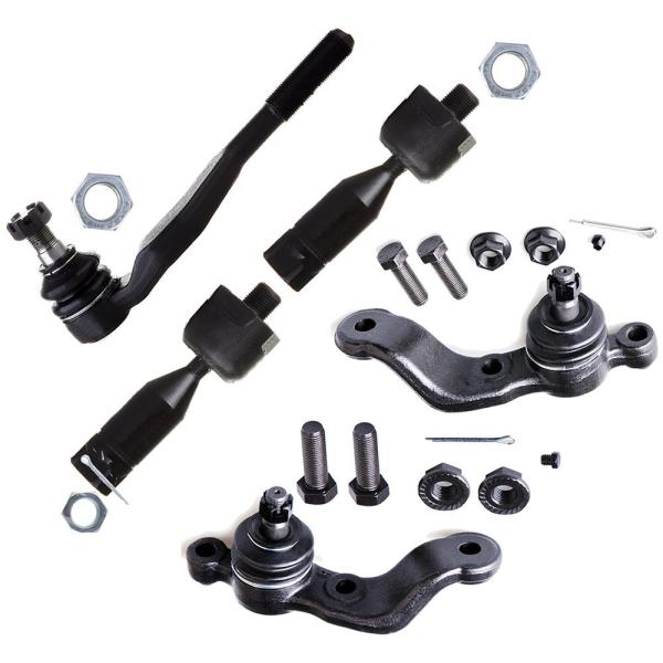 商品名:  SCITOO 5pcs Front Suspension Kit Inner Tie Rod End Outer Tie Rod End Lower Ball Joint Fit 1995-2004 For Toyota For...