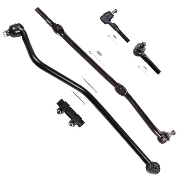 商品名: SCITOO フロントサスペンションキット インナータイロッドエンド アウタータイロッドエンド センターリンクタイロッド 調整スリーブ トラックバー 1997-2006年式 Jeep TJ 1997-2006 Jeep Wrang...