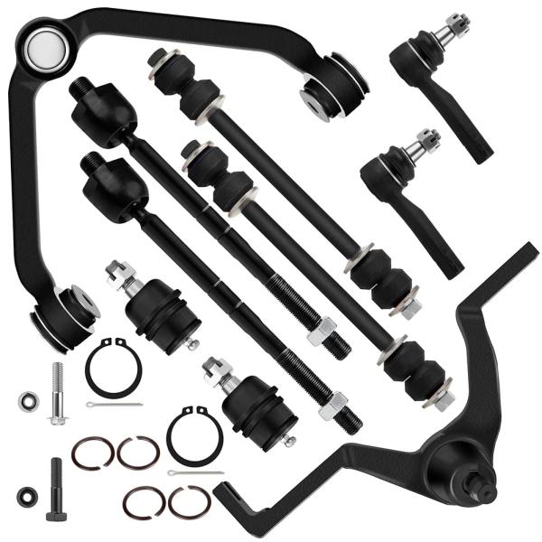 商品名:  SCITOO 10pcs Front Suspension Kit Upper Control Arm Tie Rod Ends Stabilizer Bar Link Lower Ball Joint Fit 1998-201...