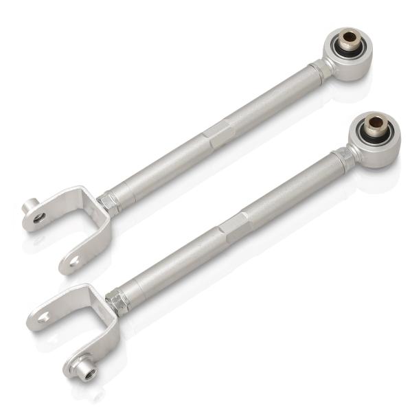 商品名:  AJP Distributors Rear Upper Suspension Adjustable Camber Control Arms Rods Kit Set Silver Compatible/Replacement F...