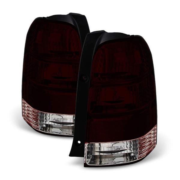 商品名: AC_ALT-JH-FESC01-OE-VAR。 ピンク AC-A-J-FESC01-OE-RSM ACANII - For Blk Tinted 2001-2007 Ford Escape Tail Lights Brake T...